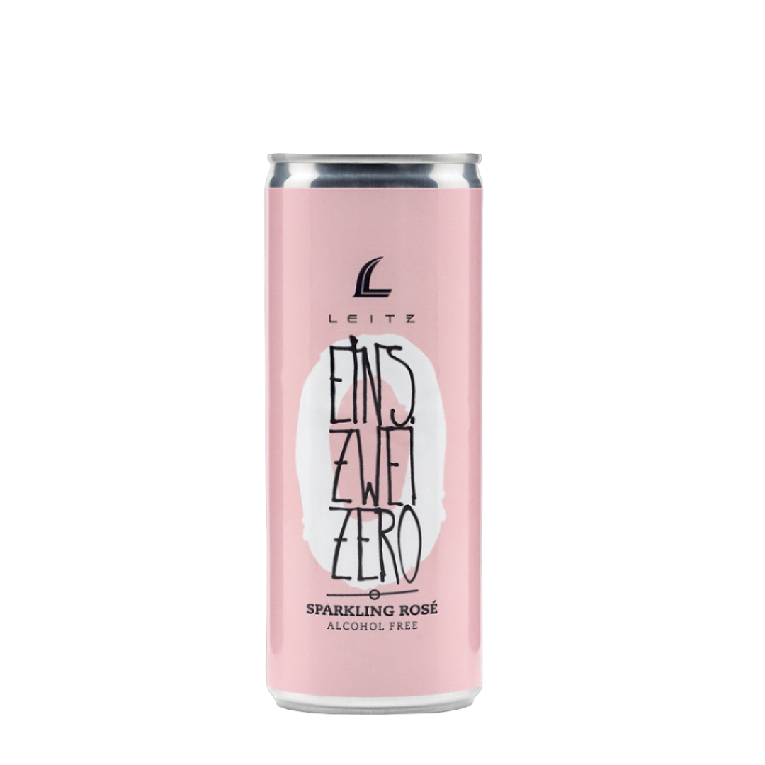 Sparkling Rosé (can) ~ EINS ZWEI ZERO ~ Alcohol Free Wine – Vineland ...